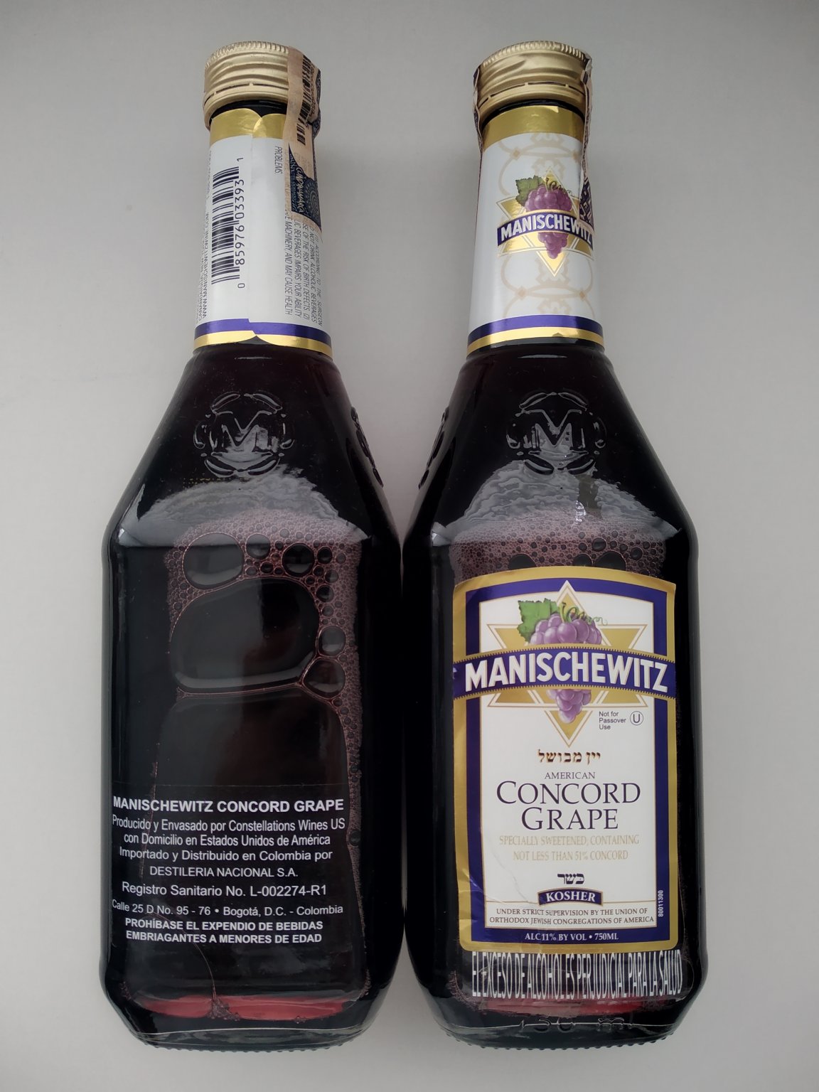 Vino Manischewitz. Kosher L’Pesaj – EtzSimja