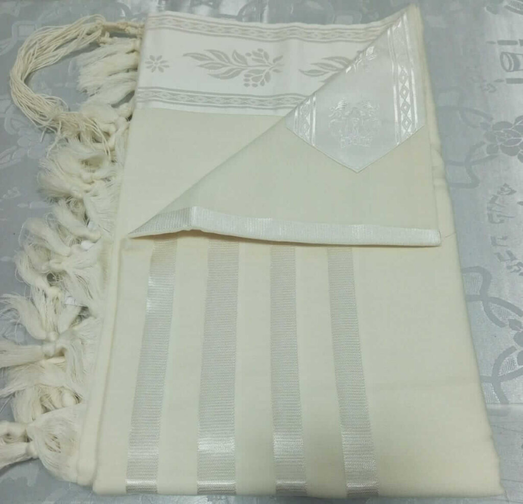 Talit Gadol א.א Lana #60 Blanco – EtzSimja