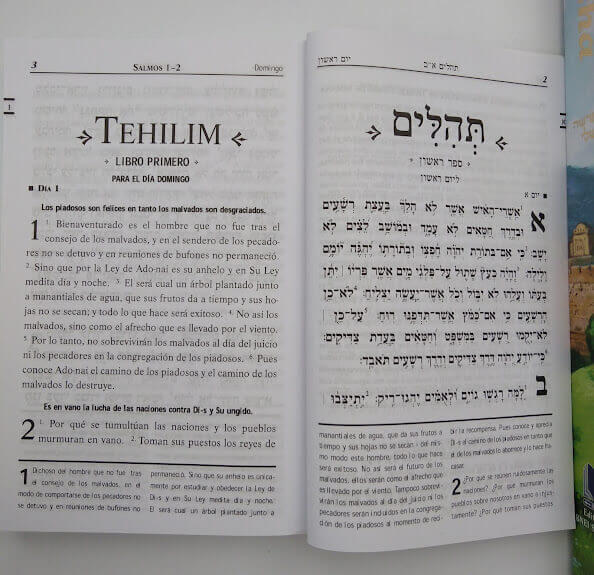 Tehilim- Salmos Hebreo-Español / Explicaciones. Edic. Bolsillo – EtzSimja
